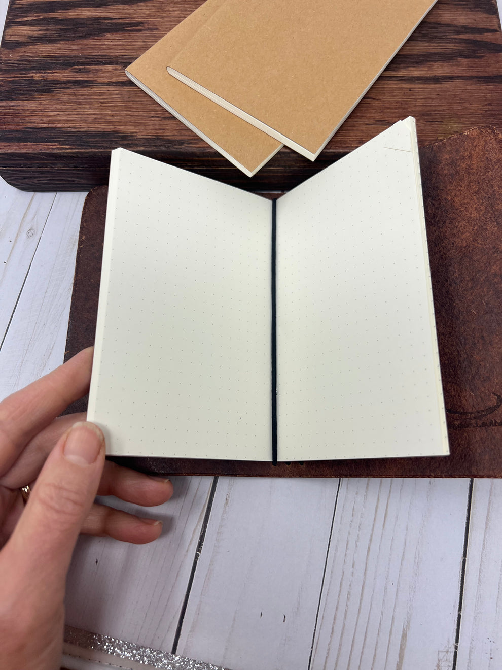 Pocket size Inserts | Set of 3 dot graph matrix inserts – Simpson Leather